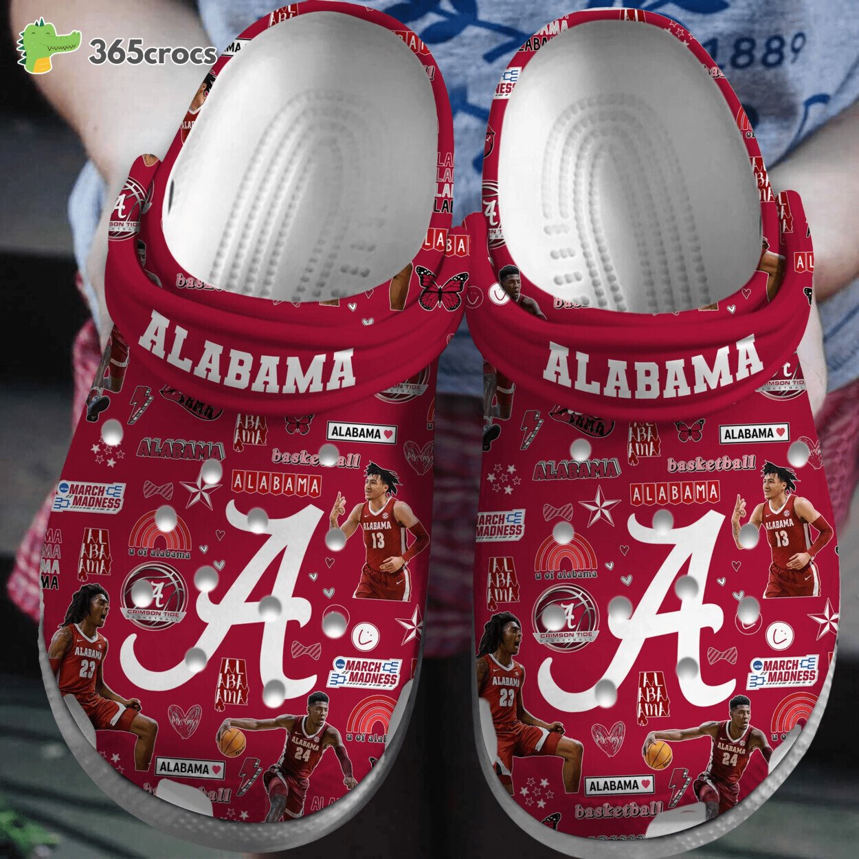 Alabama Crimson Tide Crocs - 365crocs