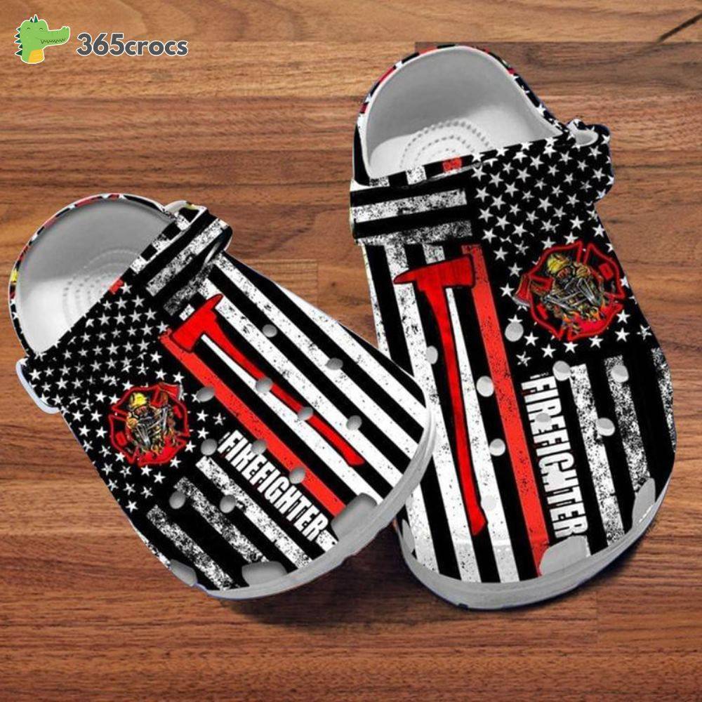 Firefighter Crocs - 365crocs