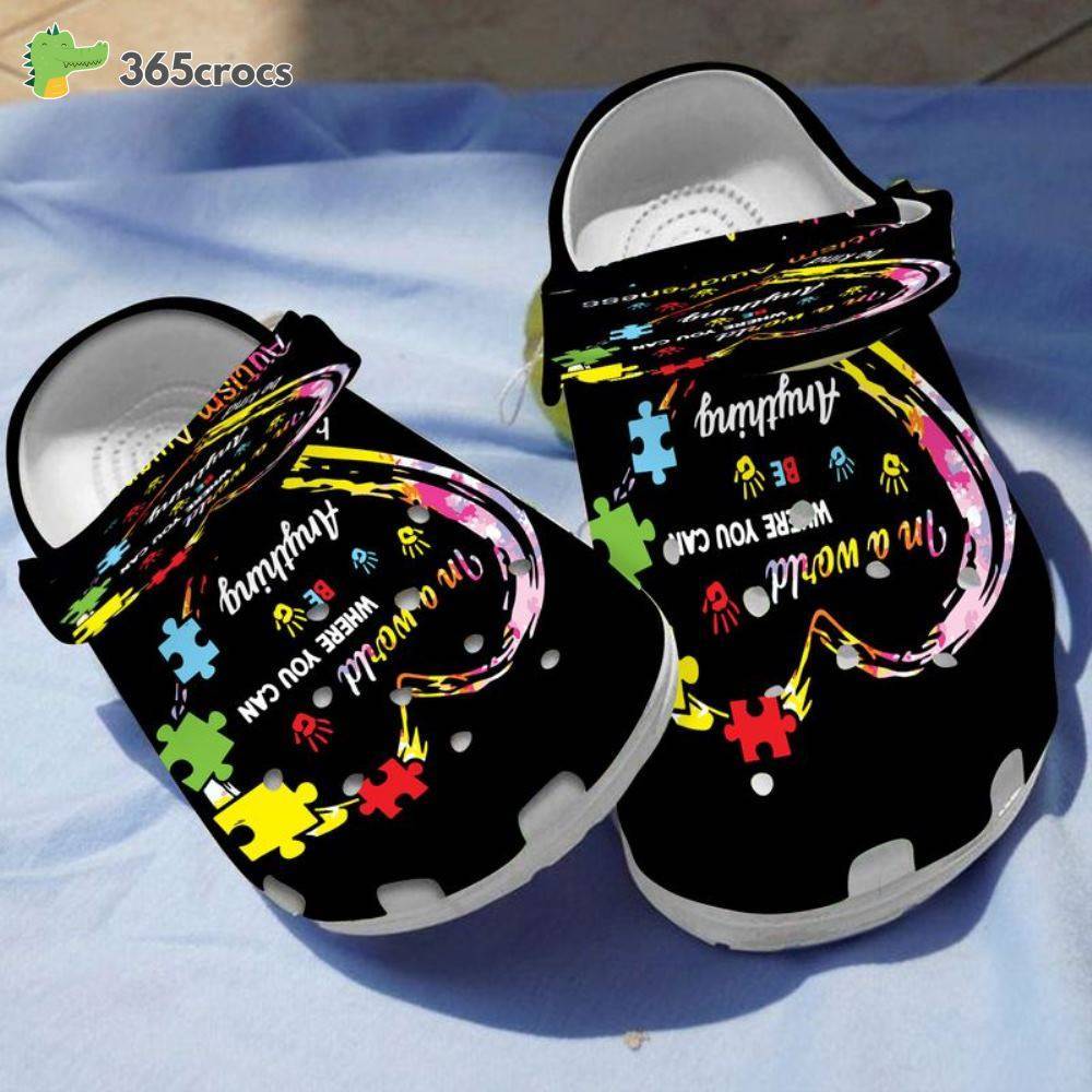 Autism Crocs - 365crocs