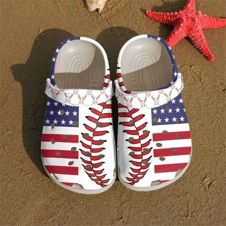 Baseball American Crocband Clogs - 365crocs