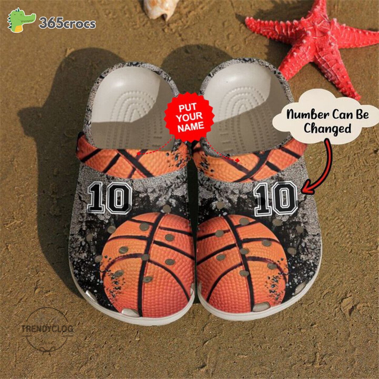 Basketball Personalized Is Back Clog Shoes - 365crocs