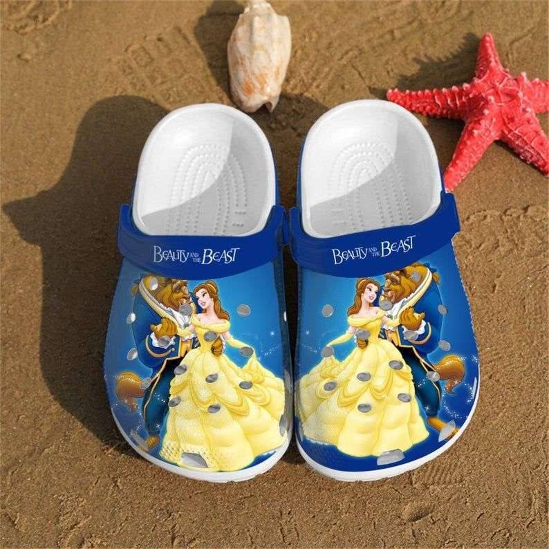 Beauty And The Beast Crocband Clogs - 365crocs