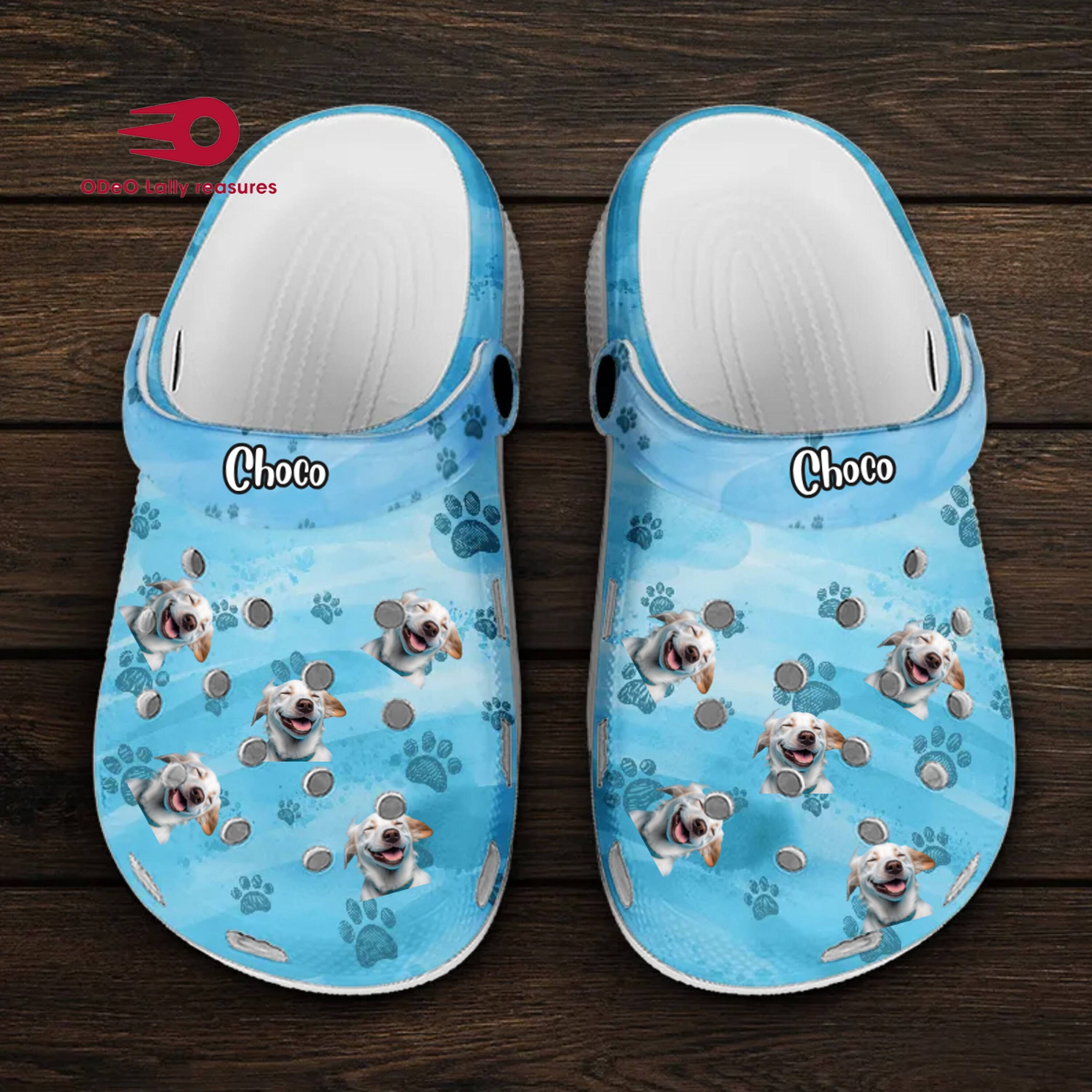 Better with Pets Photo Clogs Fall in Love Every Step You Take - 365crocs