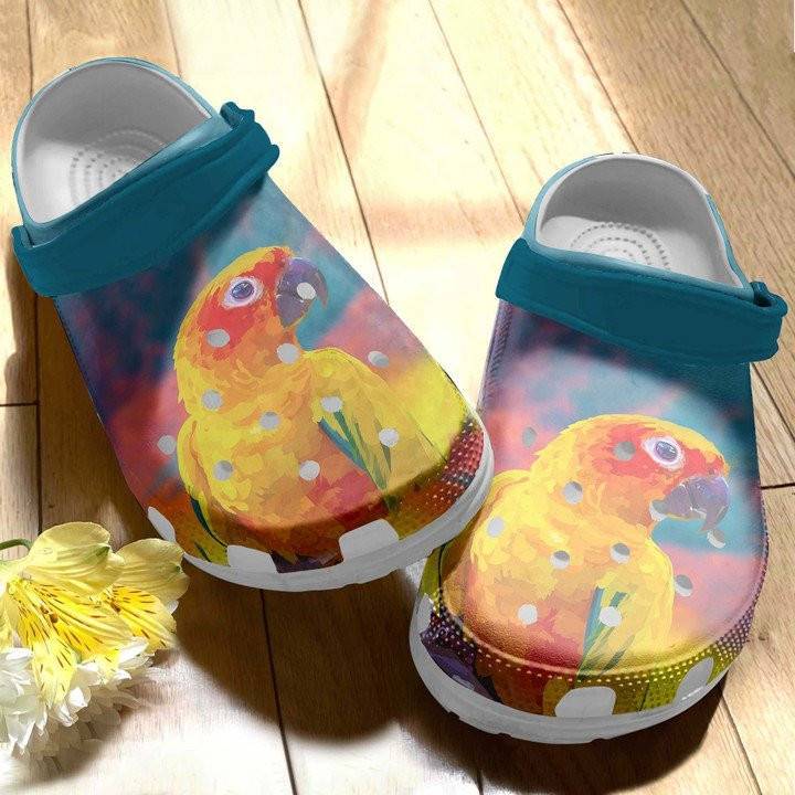 Bird Parrot Crocs Shoes Portrait Parrot Clog - 365crocs