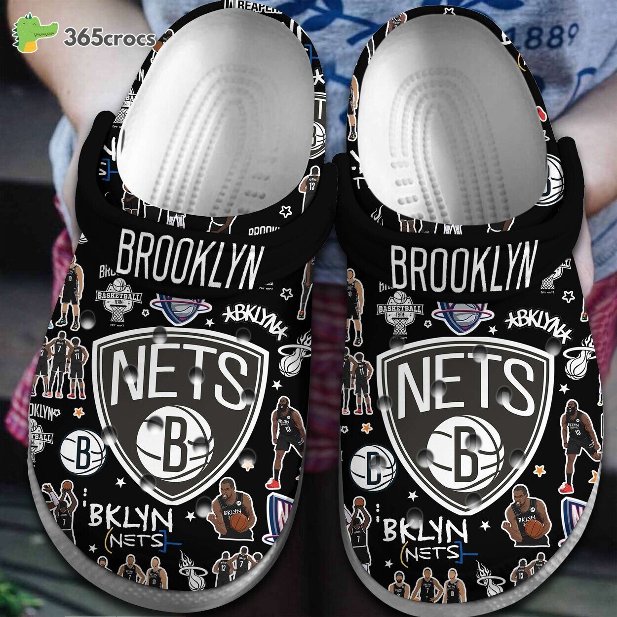 Brooklyn Nets Crocs - 365crocs