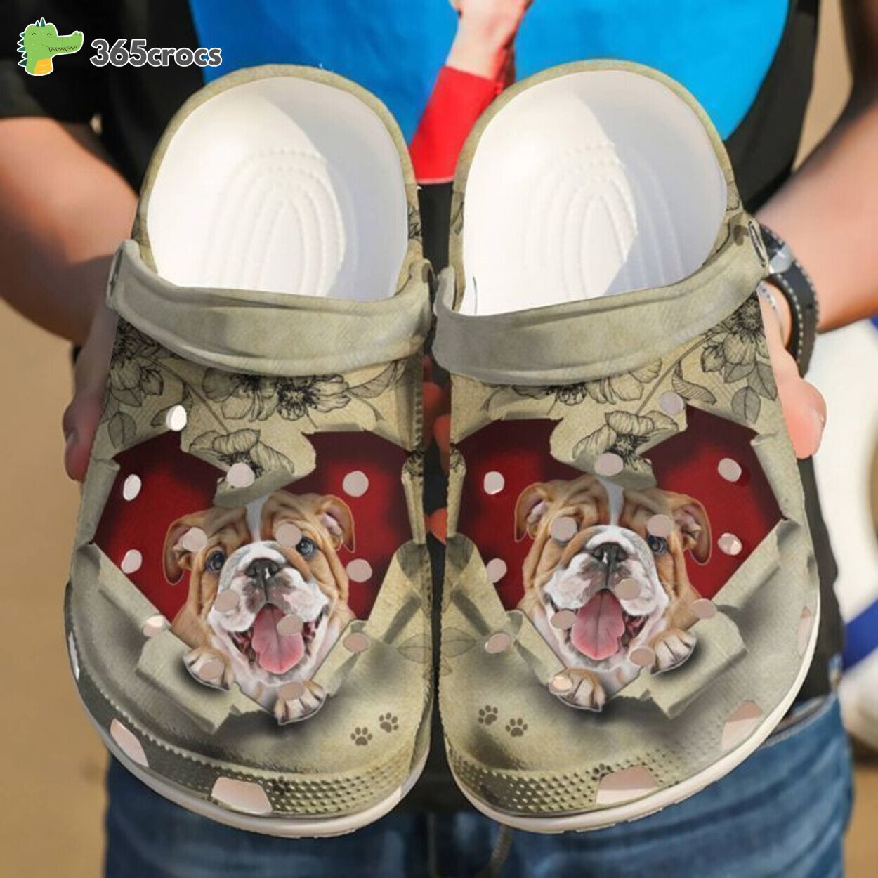 Bulldog Classic Clogs Shoes Celebrating How They Steal Every Heart with ...