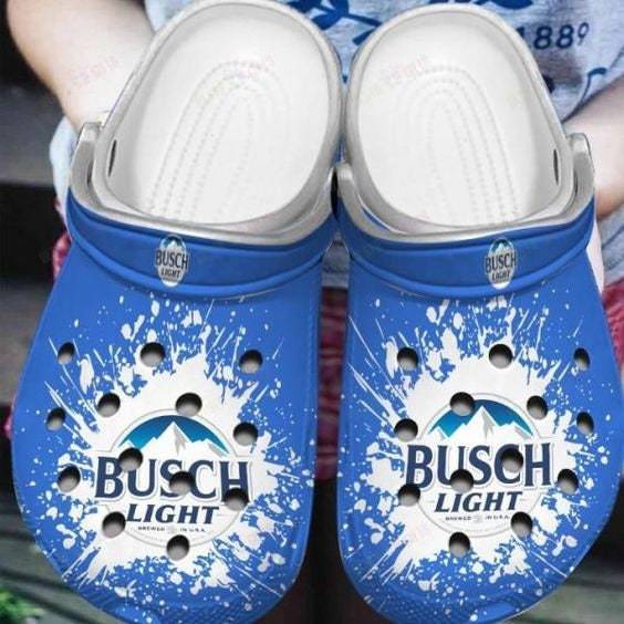 Busch Light Adults Kids Crocs Shoes Crocband Clog For Men Women - 365crocs