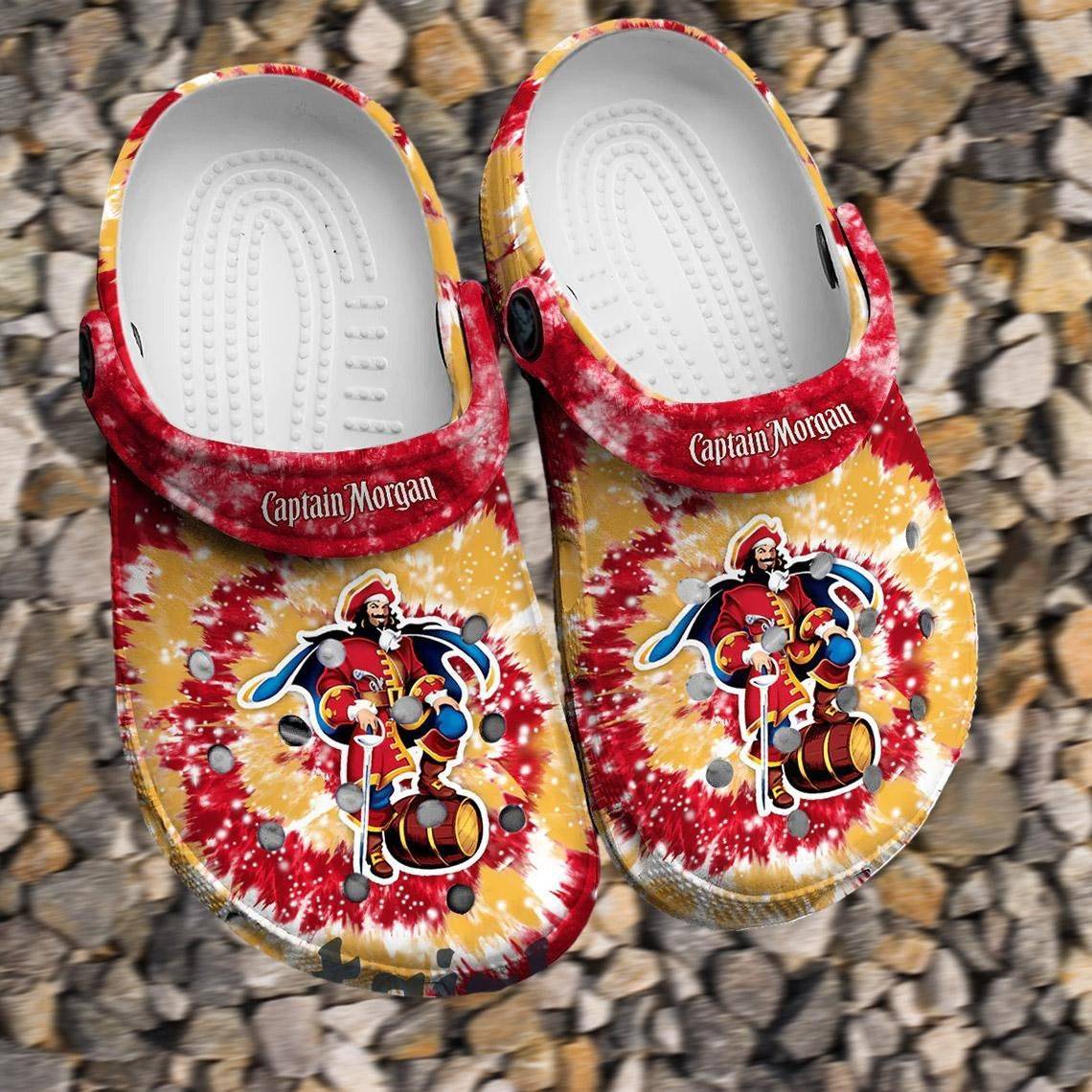 Captain Morgan Unique Clogs Perfect Summer Drink Inspired Shoes - 365crocs