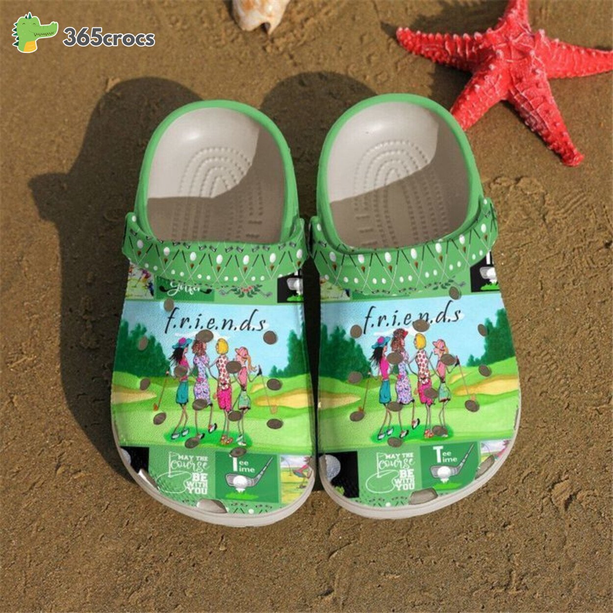 Celebrate Fairway Bonds Friends Forever Golf Classic Clog Footwear ...