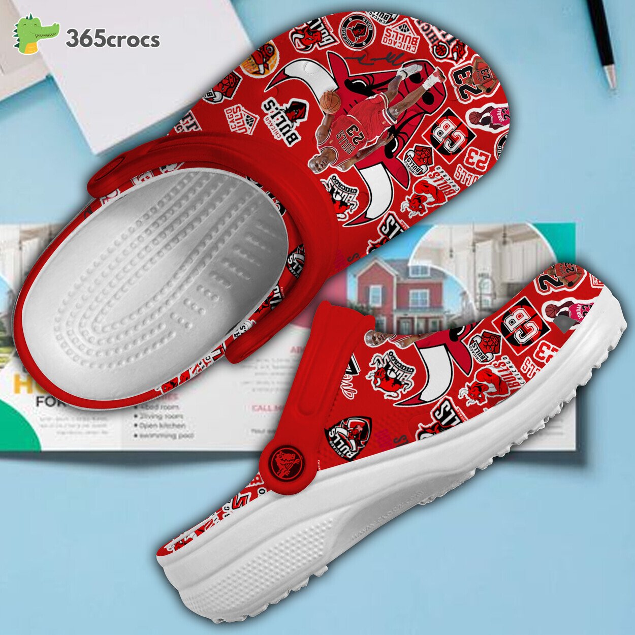 Chicago Bulls Crocs - 365crocs