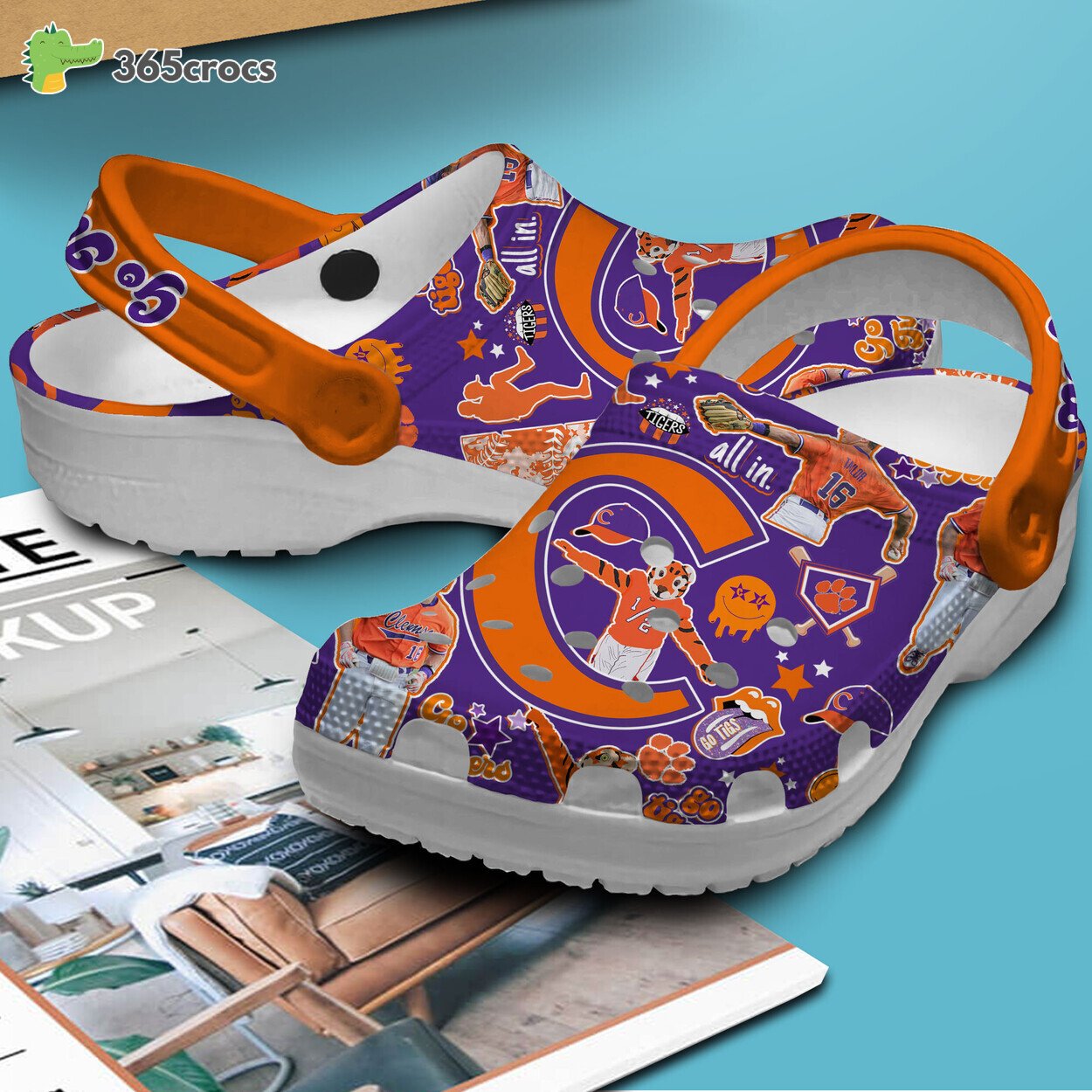 Clemson Tigers Crocs - 365crocs