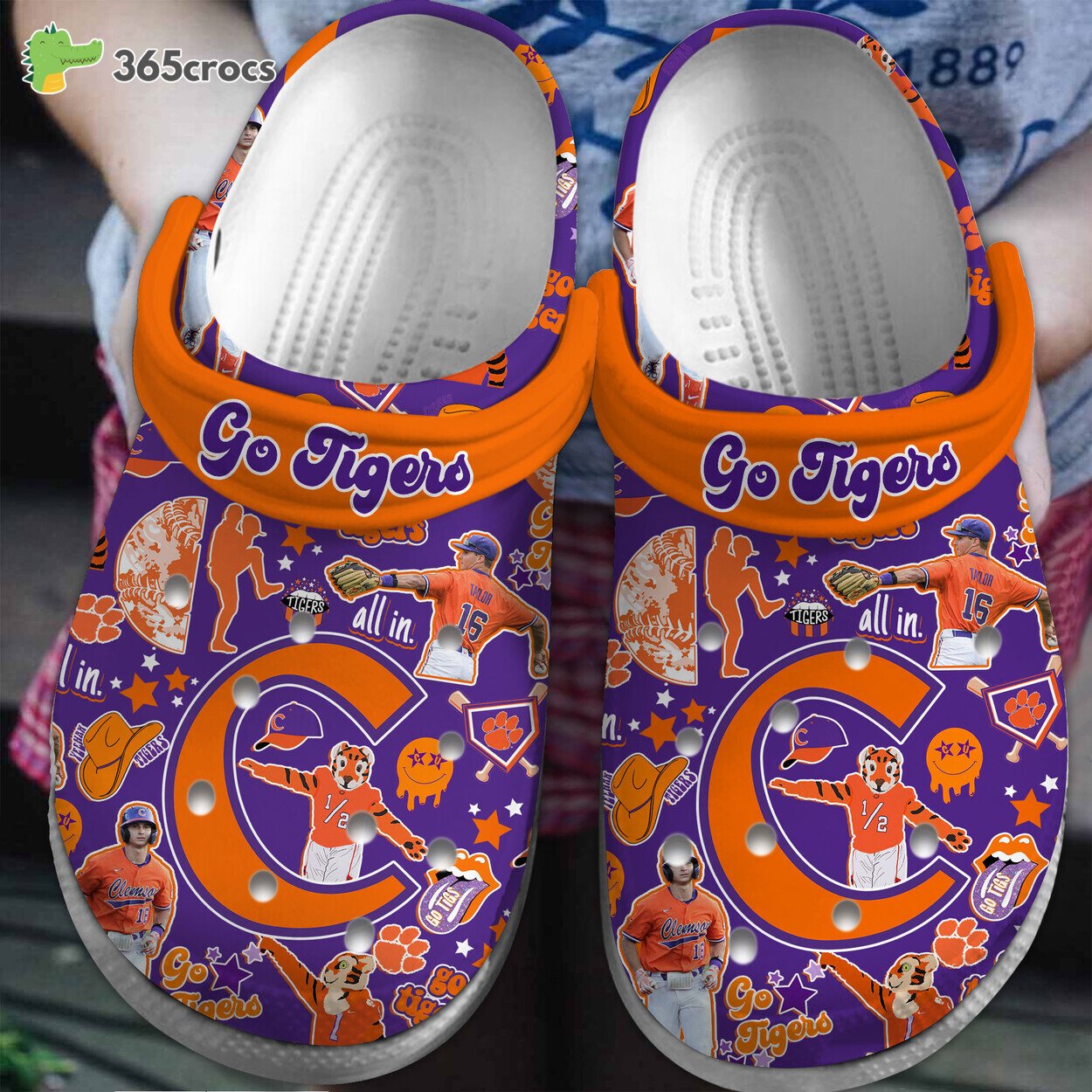 Clemson Tigers Crocs - 365crocs