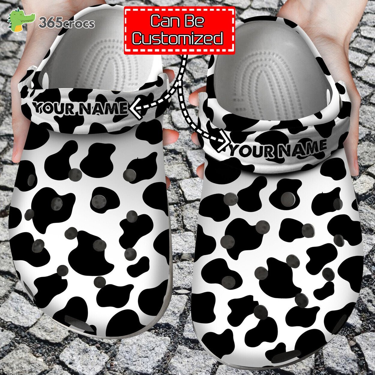 Cow Pattern Skin Dairy Farmer Cattle Lovers Birthday Him clog Shoes Cow ...