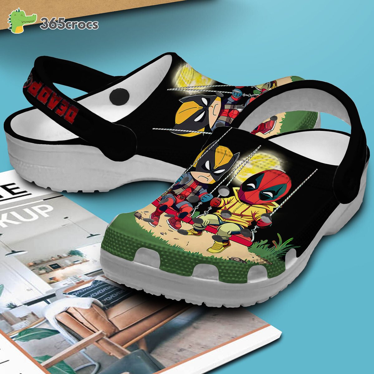 Deadpool Crocs - 365crocs