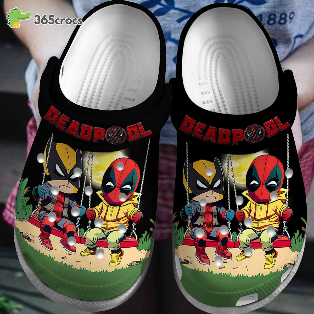 Deadpool Crocs - 365crocs