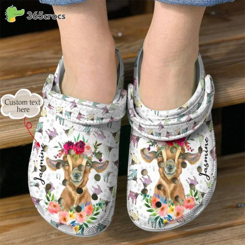 Goat Personalized Baa Day Crocs Clog Shoes - 365crocs