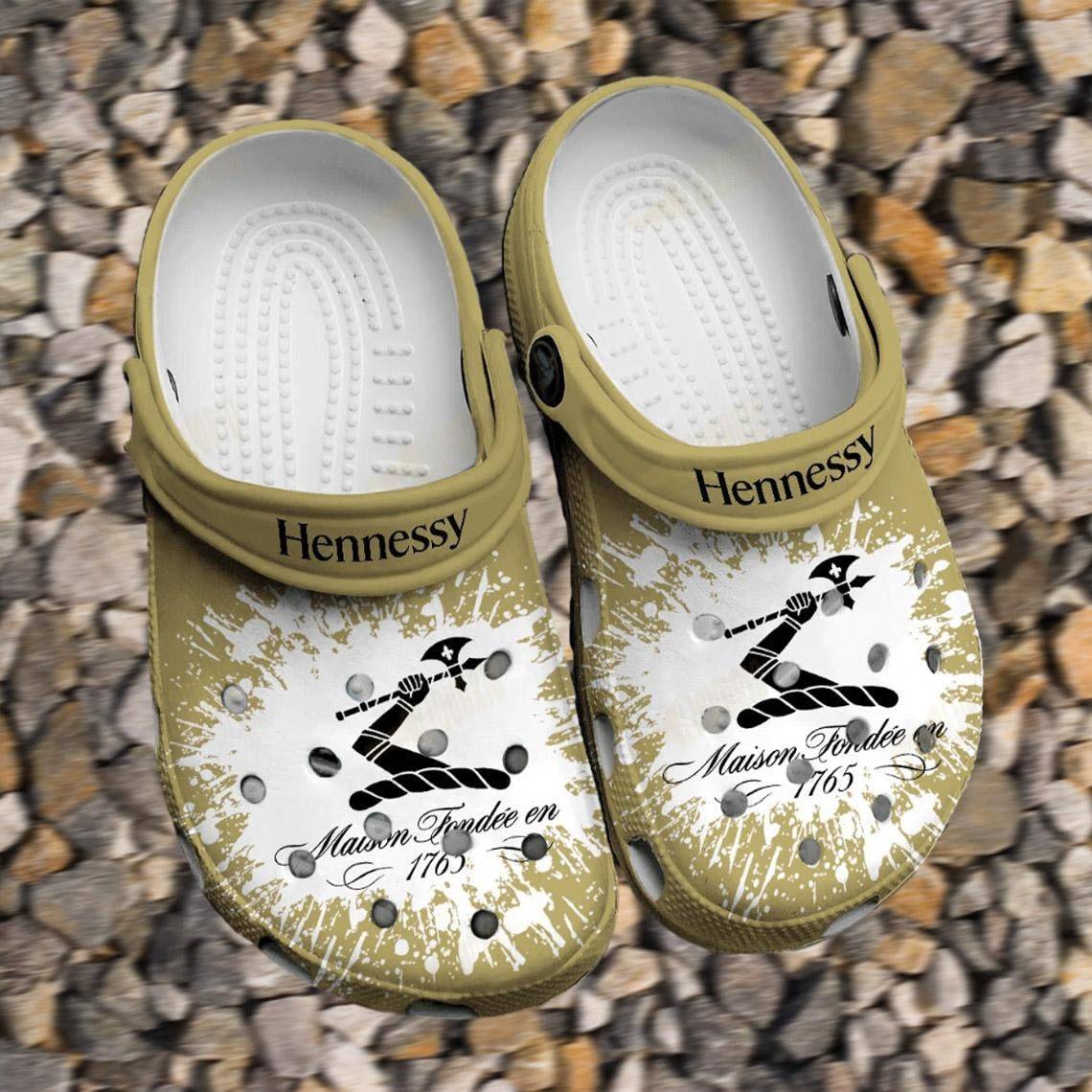 Hennessy Cognac Summer Clogs Unique Footwear Perfect Gift Idea - 365crocs