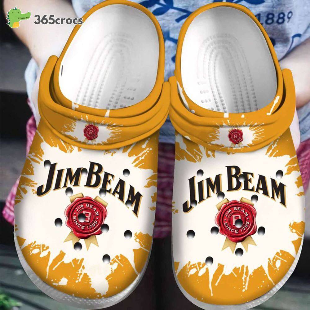 Jim Beam Bourbon Whiskey Crocs Clog Shoes - 365crocs