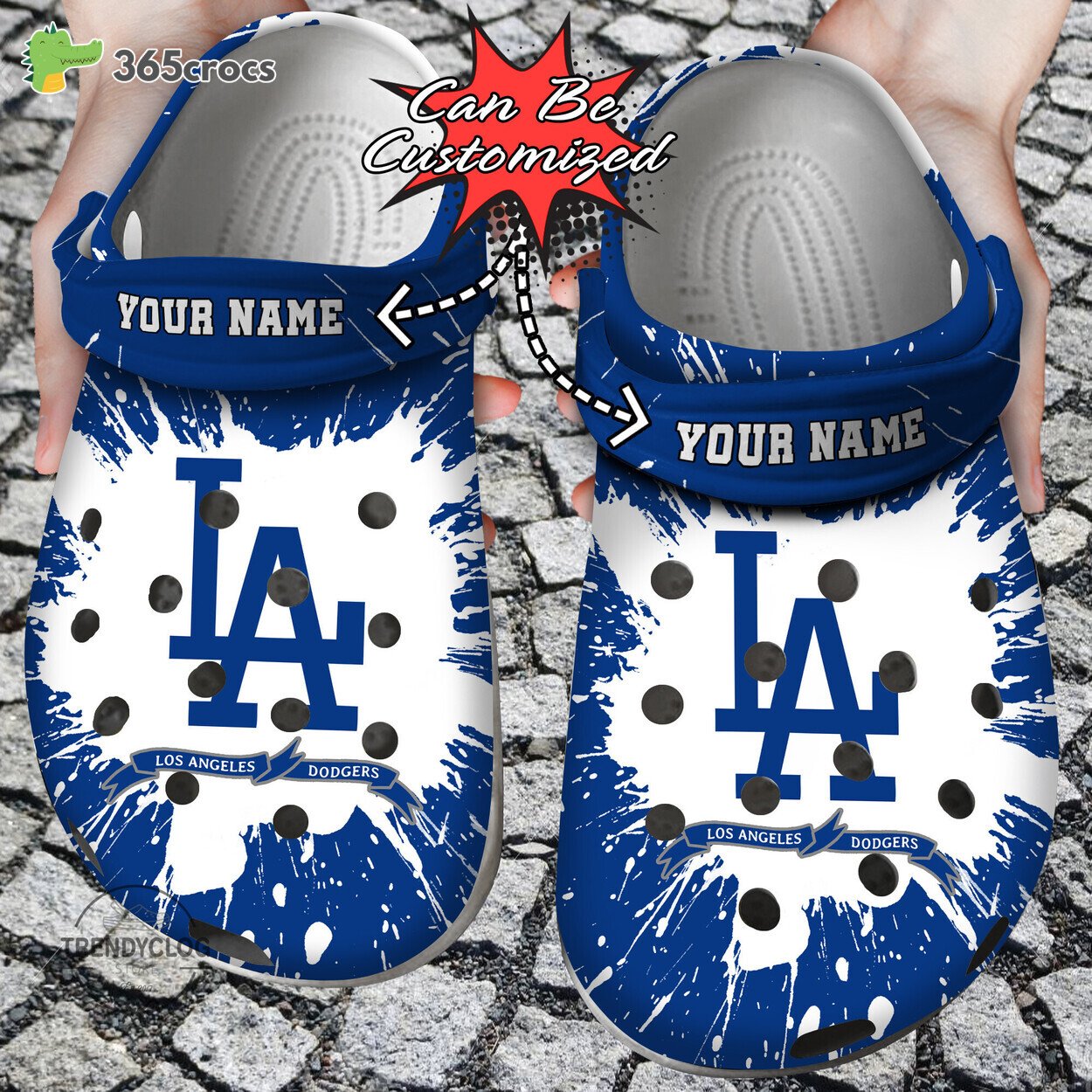 Los Angeles Dodgers Crocs - 365crocs
