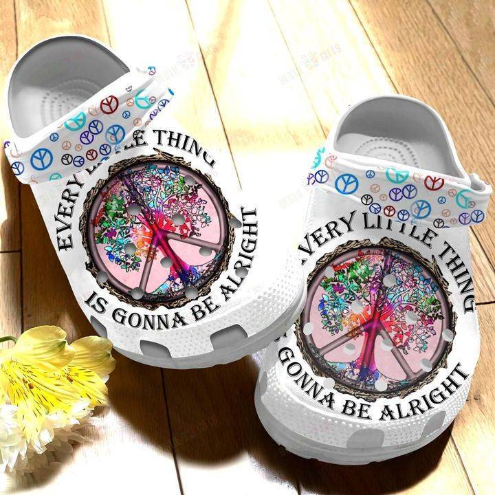 Love Is All Around: Make a Statement with Hippie Crocs Classic Clogs ...