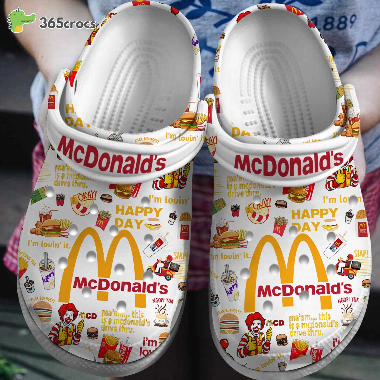 McDonalds Crocs - 365crocs