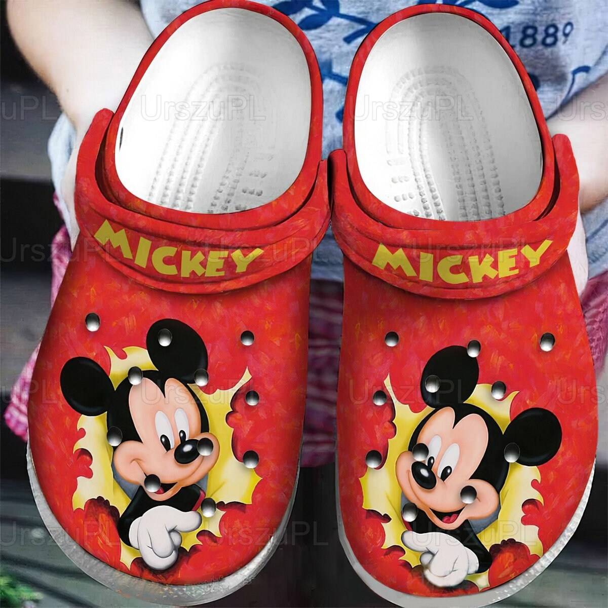 Mickey Mouse Disney Theme Unisex Clogs Cute Summer Sandal Design Gift ...
