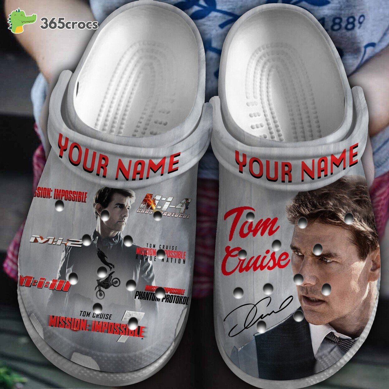 Mission Impossible Movie Crocs Clogs Shoes Comfortable - 365crocs