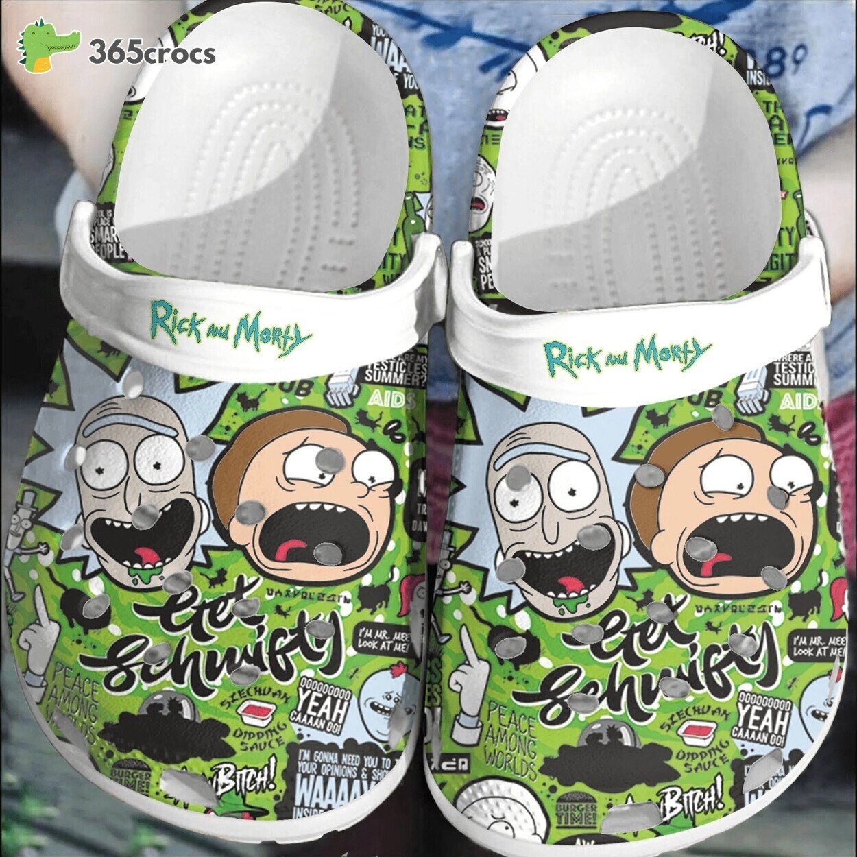 Personalized Rick And Morty Animated Series Summer Crocs - 365crocs