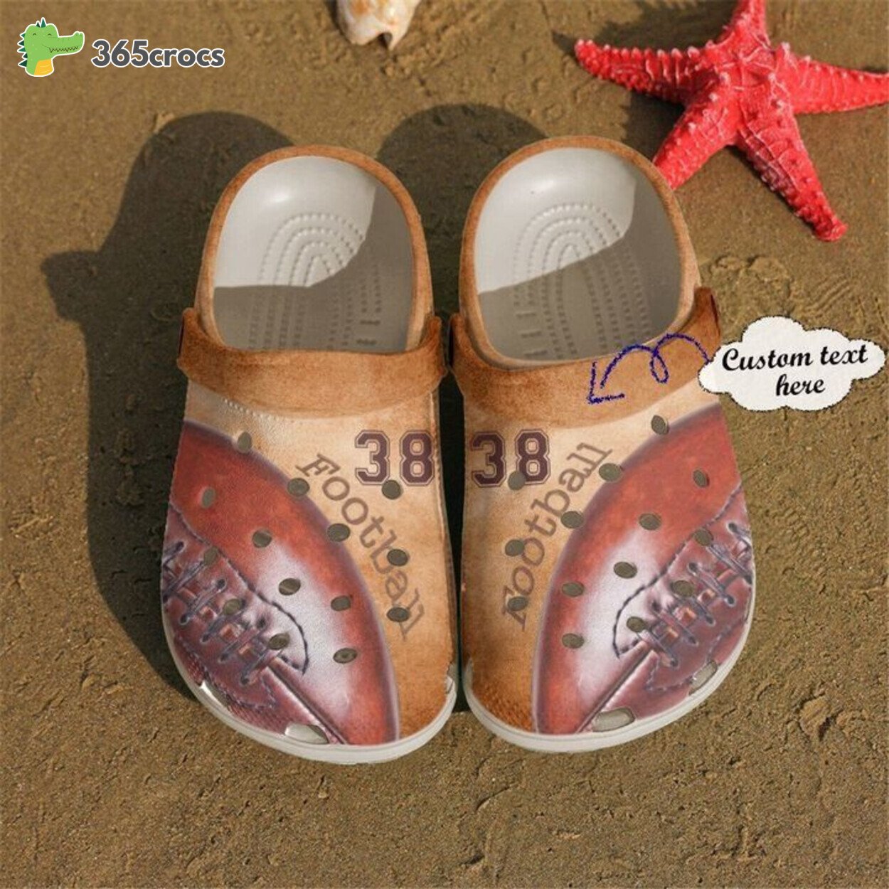 Football Crocs - 365crocs