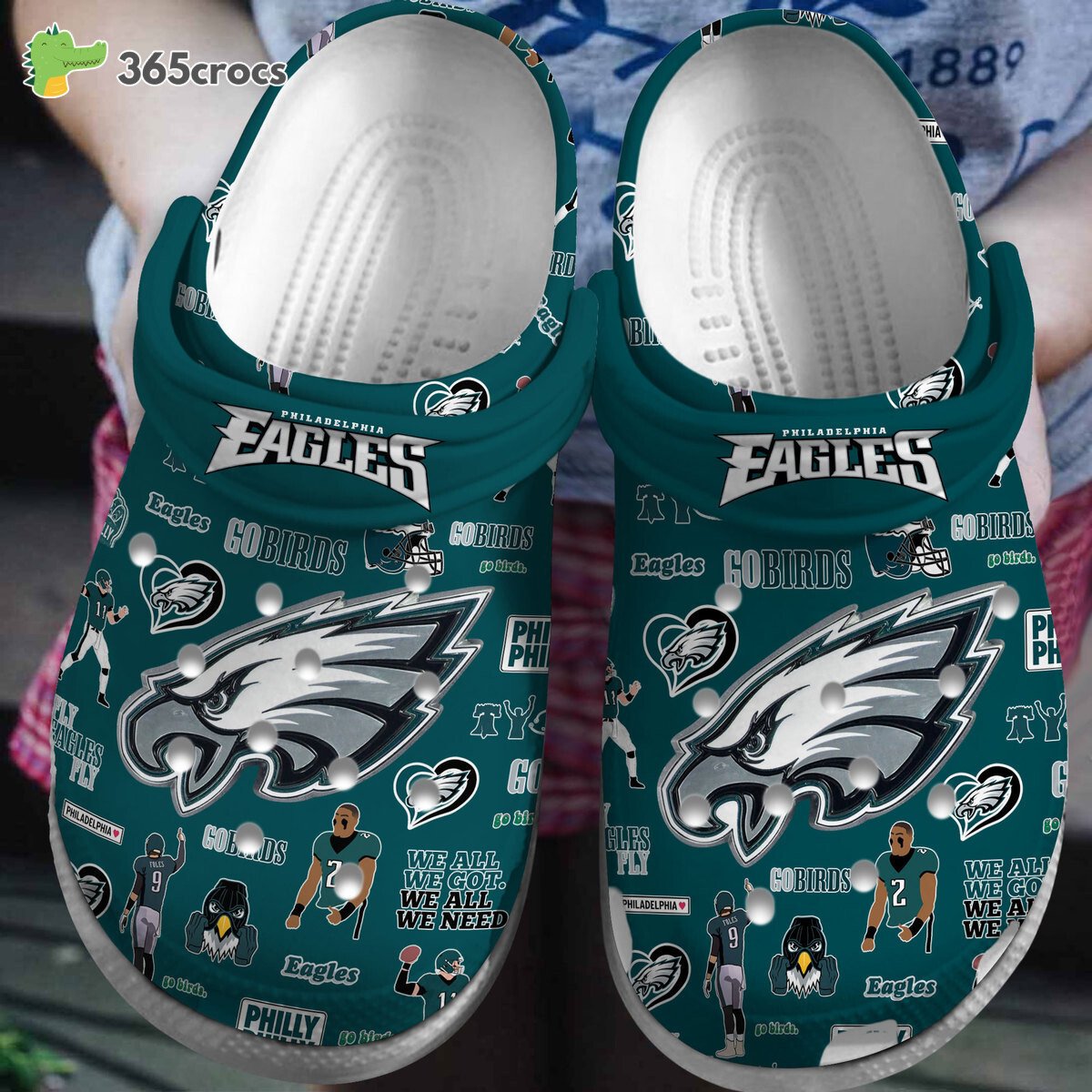 Philadelphia Eagles Crocs - 365crocs