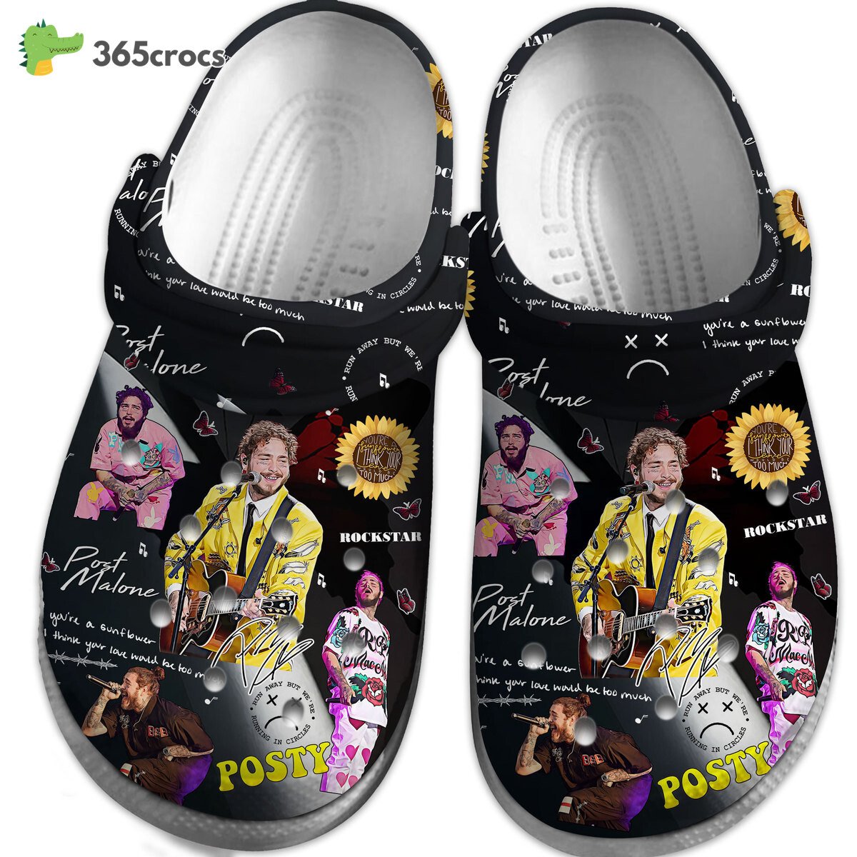 Post Malone Crocs - 365crocs