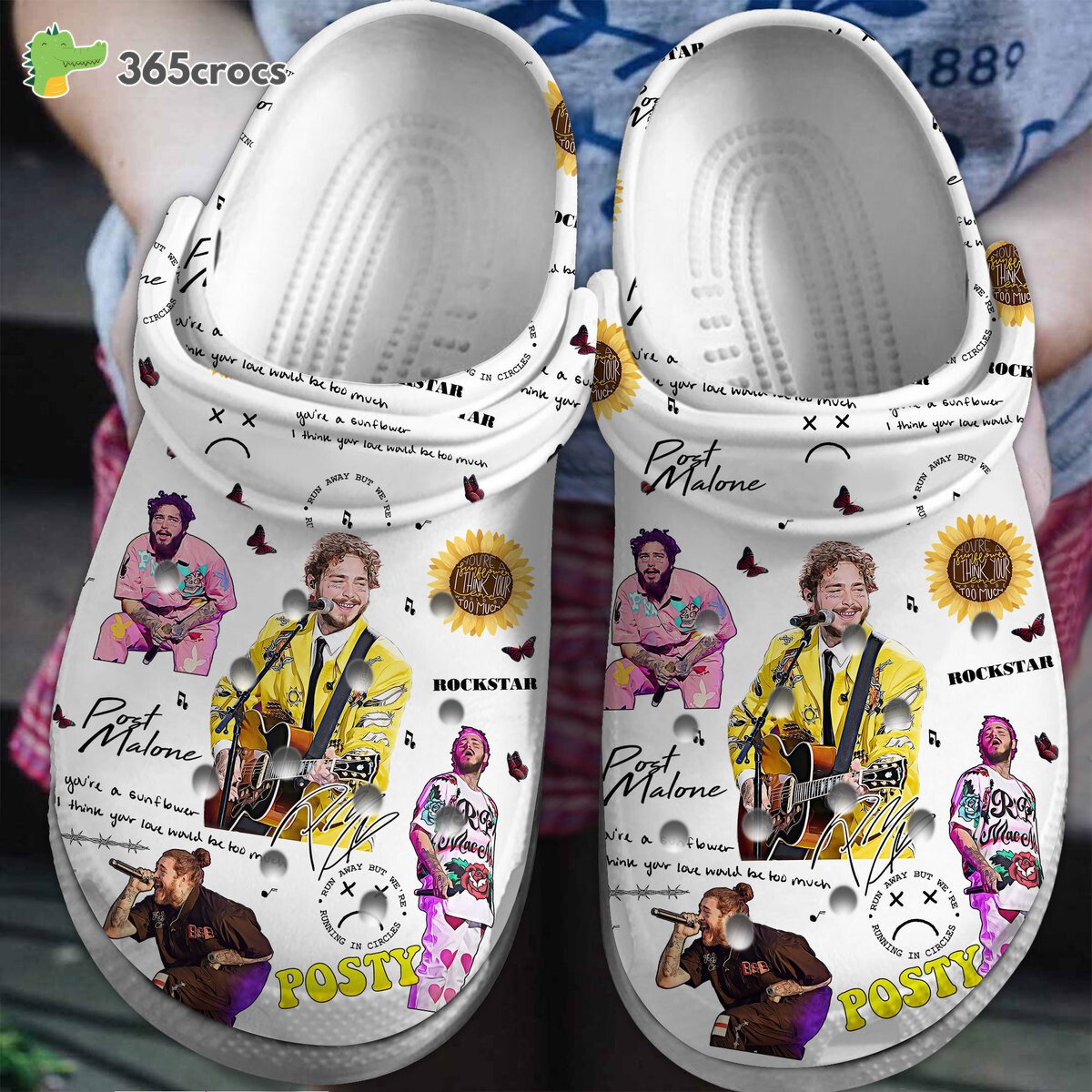 Post Malone Crocs - 365crocs