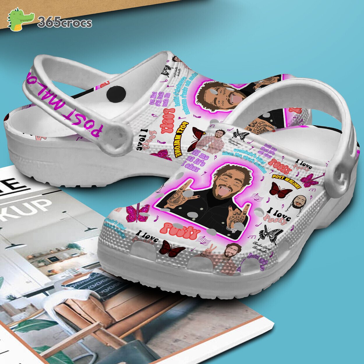 Post Malone Crocs - 365crocs