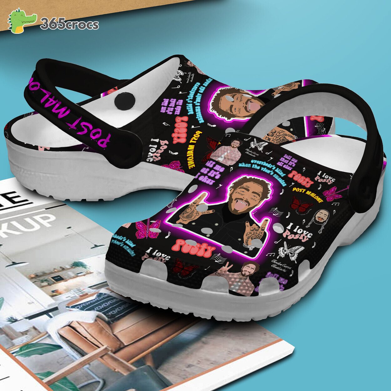 Post Malone Crocs - 365crocs
