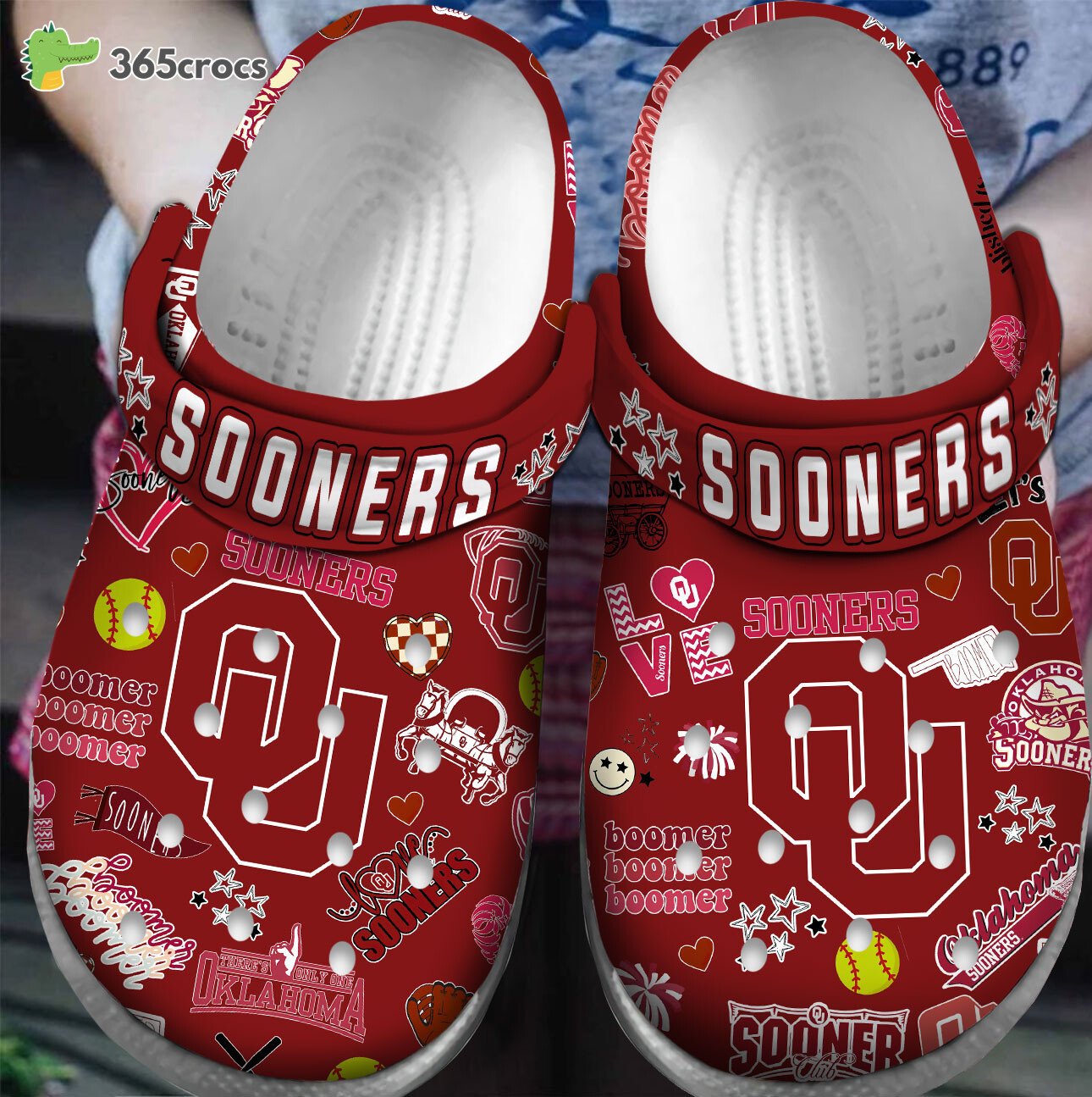 Oklahoma Sooners Crocs - 365crocs