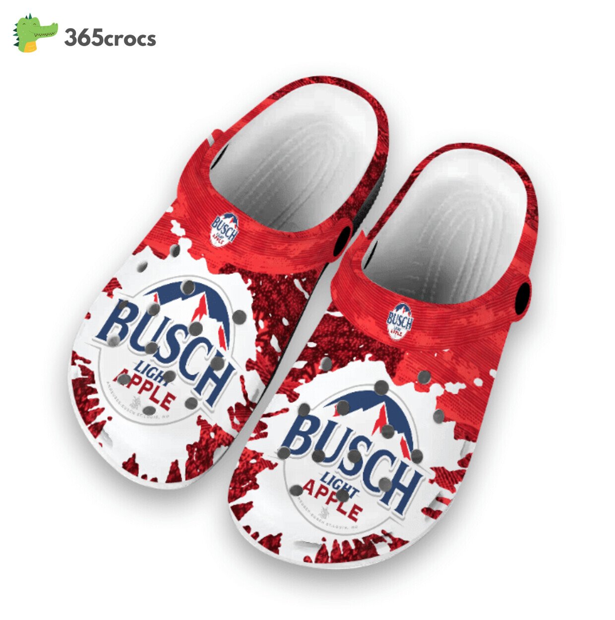 Quench Style Thirst Busch Light Apple Beer Classic Comfort Clog ...