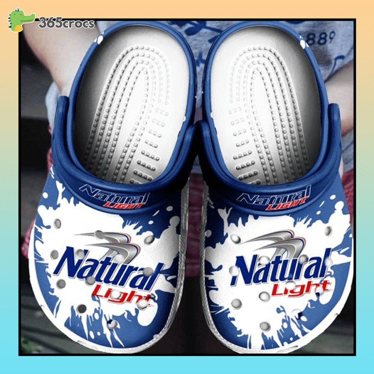 Quench Your Style Thirst with Natural Light Beer Classic Clog Iconic ...