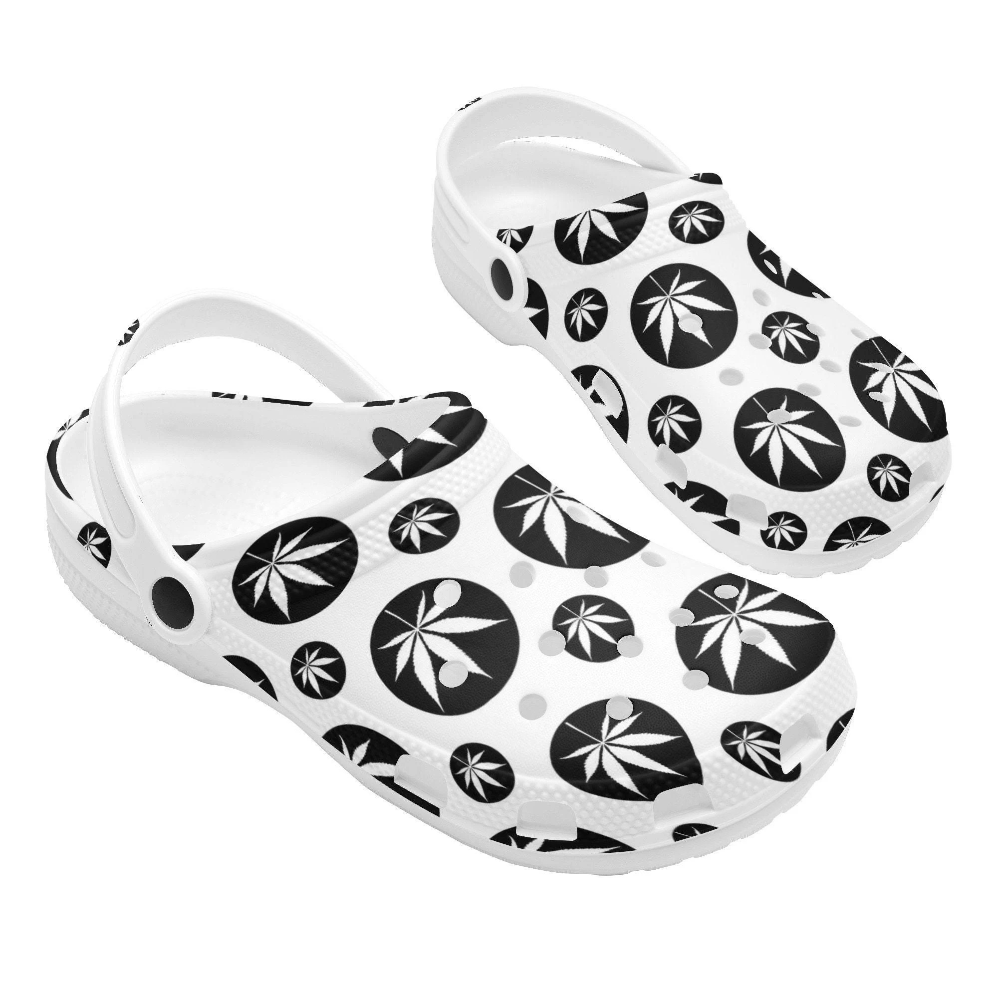 Weed Design On Shoes