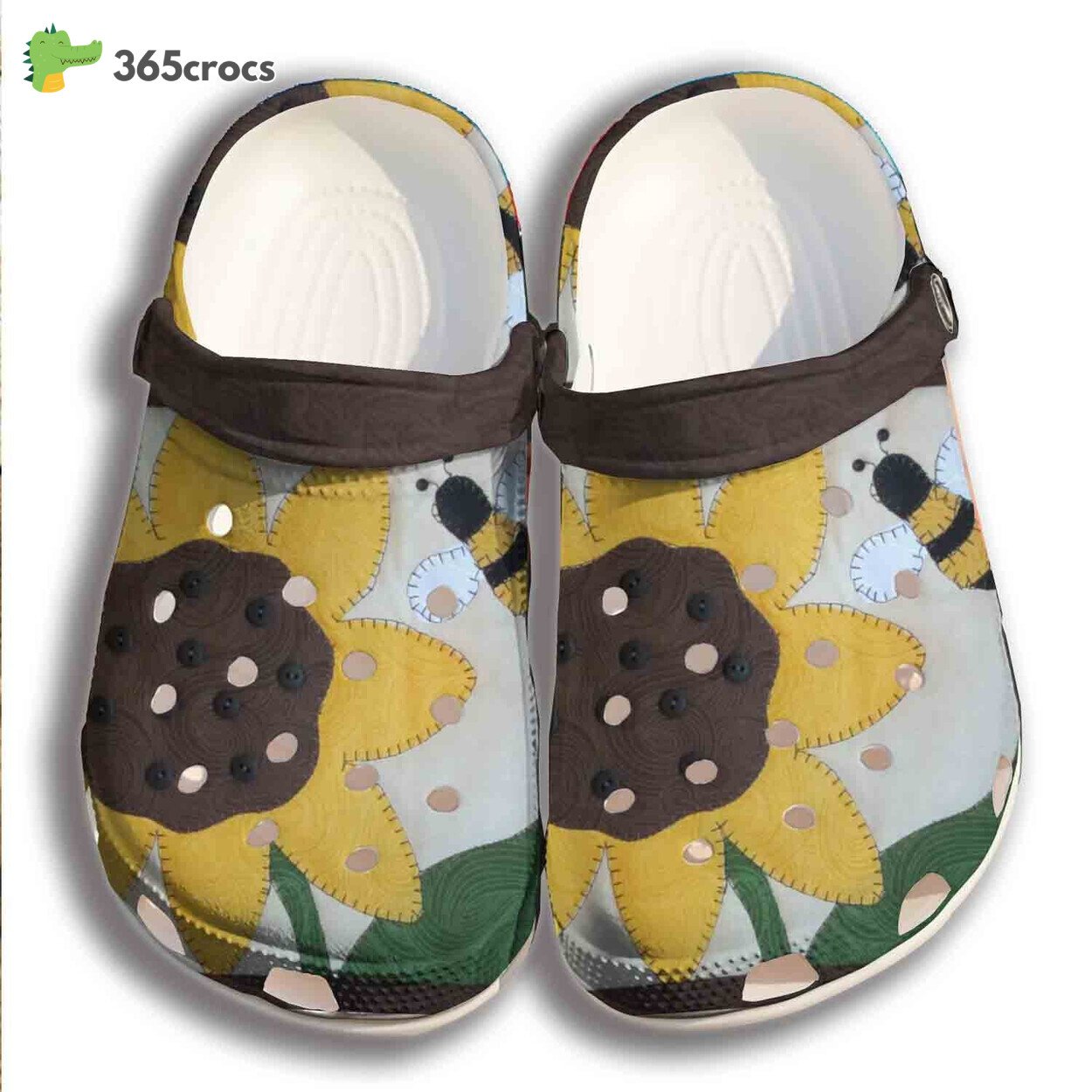 Sunflower Bee Handmade Crafted Clogs Birthday Gift Niece Daughter ...