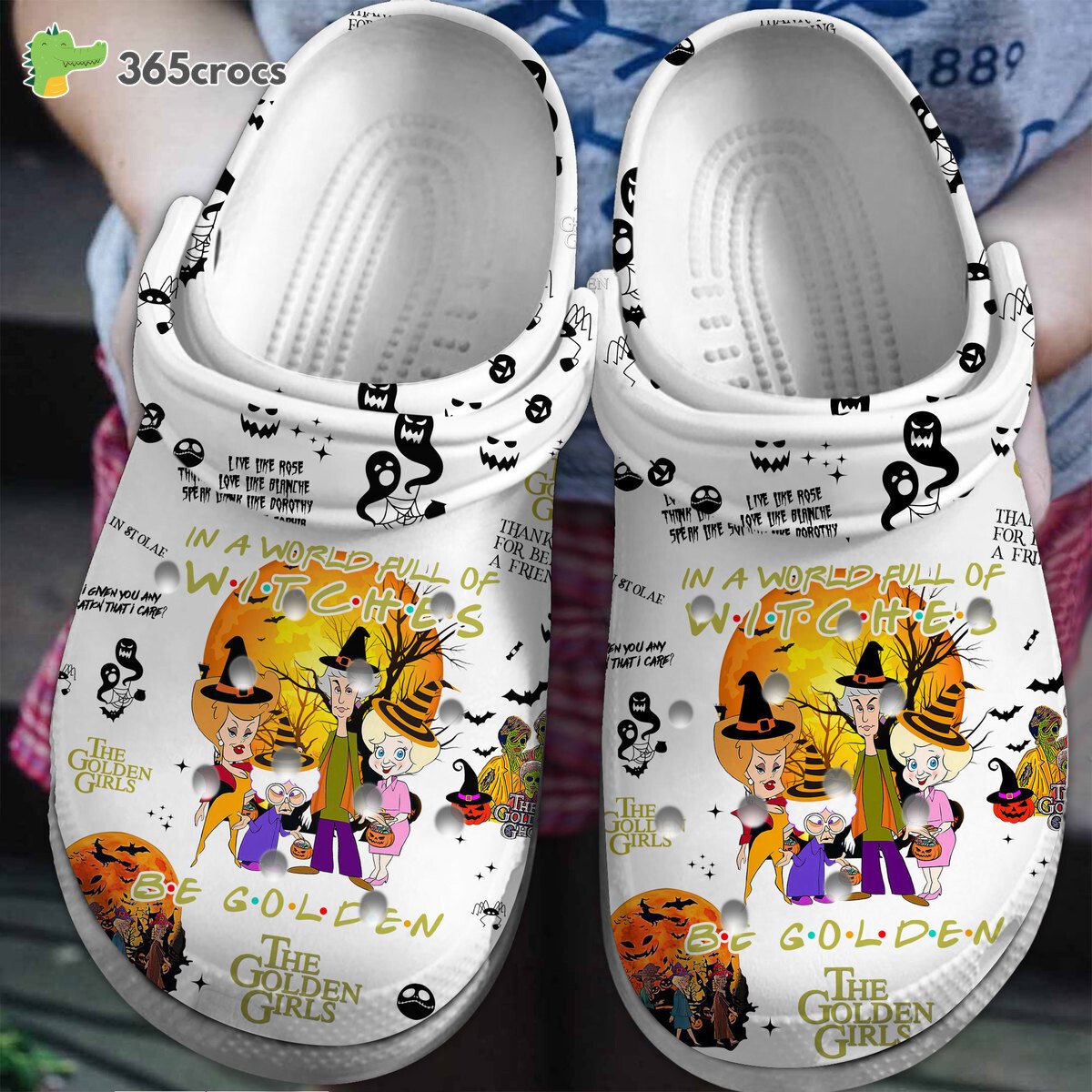 The Golden Girls Series Comfortable Crocs Clogs Shoes Series Collection ...
