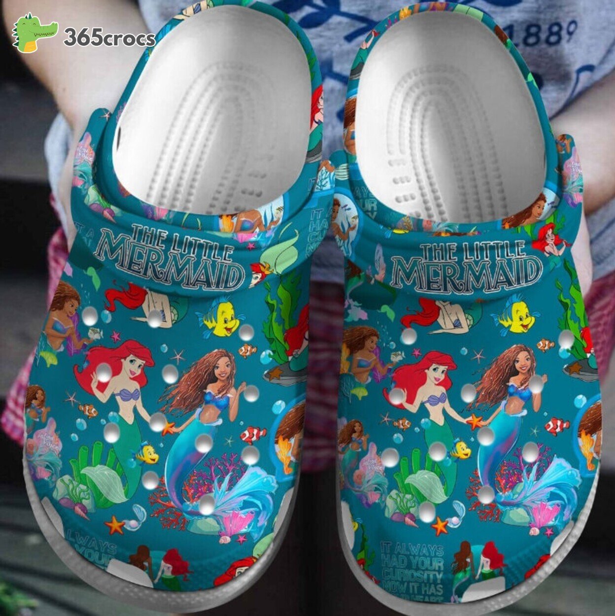 Little Mermaid Crocs - 365crocs