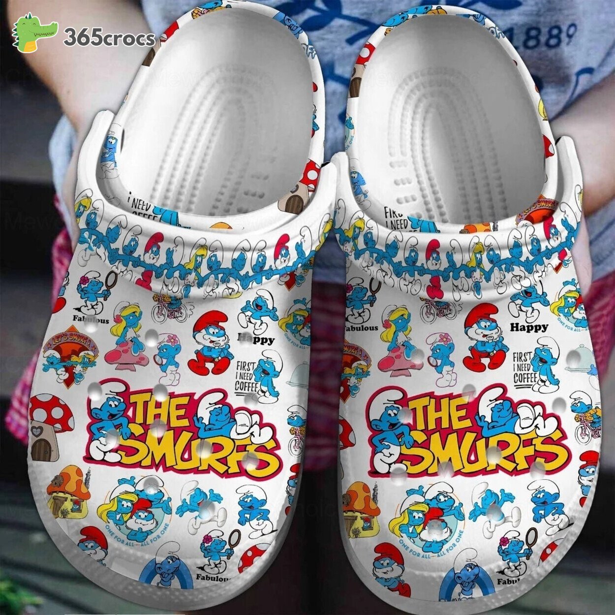 Smurfs Crocs - 365crocs