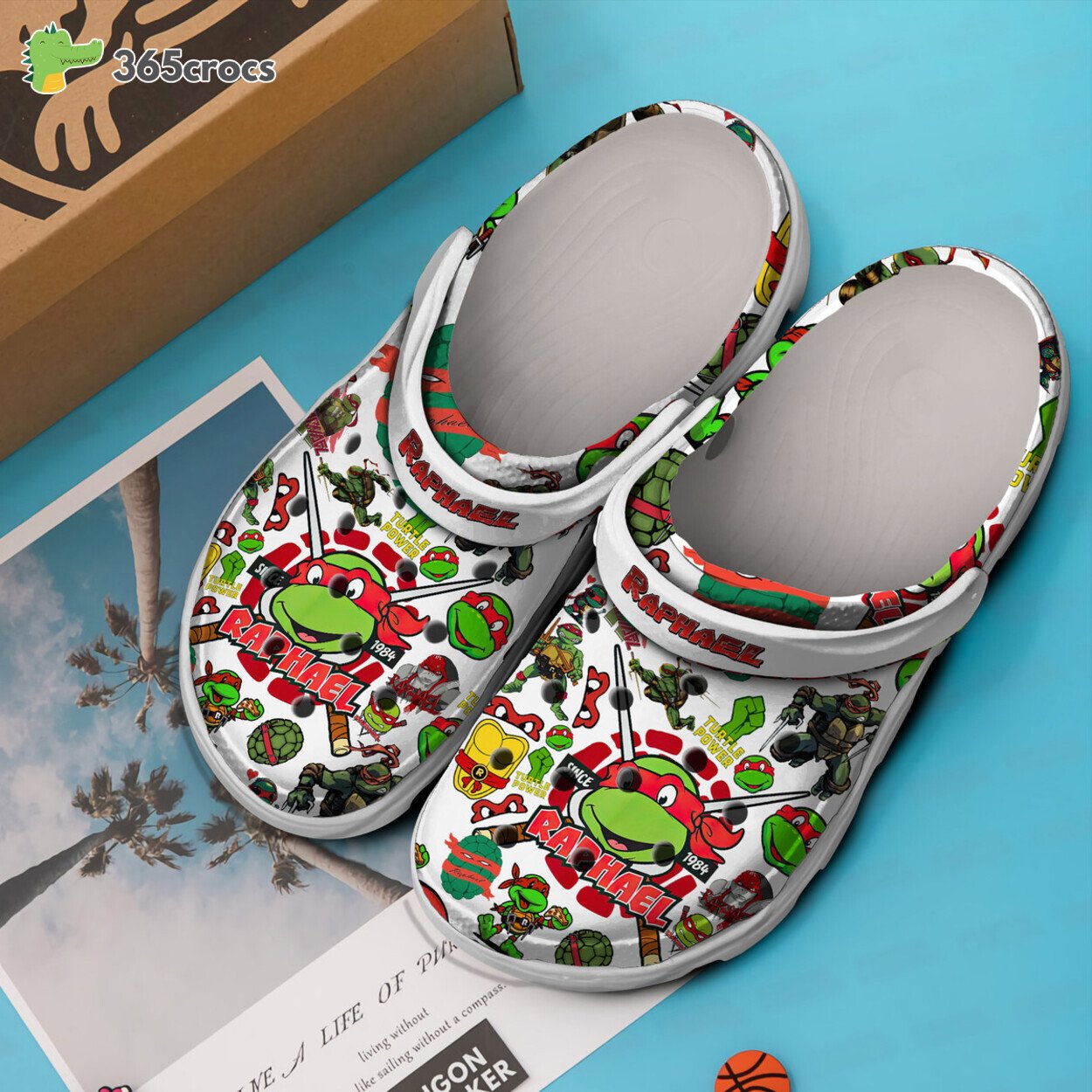 TMNT Animation Series Comfort Unique Design Clogs Footwear Art - 365crocs